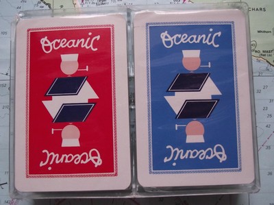 Twin Box c1960 Oceanic Shipping Line Playing Cards Mint | eBay