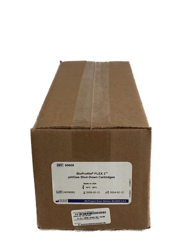NOVA BIOMEDICAL BioProfile FLEX 2 pH/Gas Shut-Down Cartridges 60608 | eBay