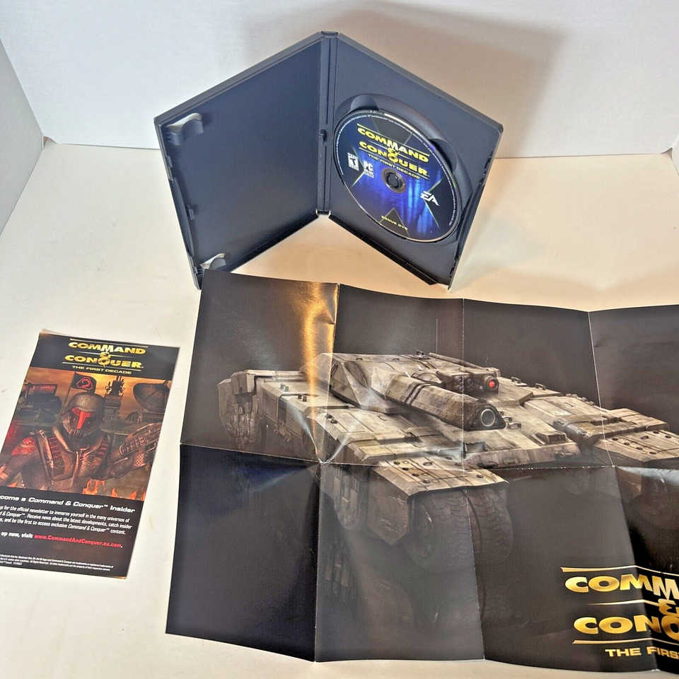 Command & Conquer The First Decade PC: Windows, 2006 DVD Excellent ...