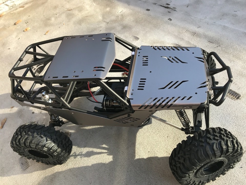 Aluminum Body Panel Kit for 1/10 Axial Wraith Grey | eBay