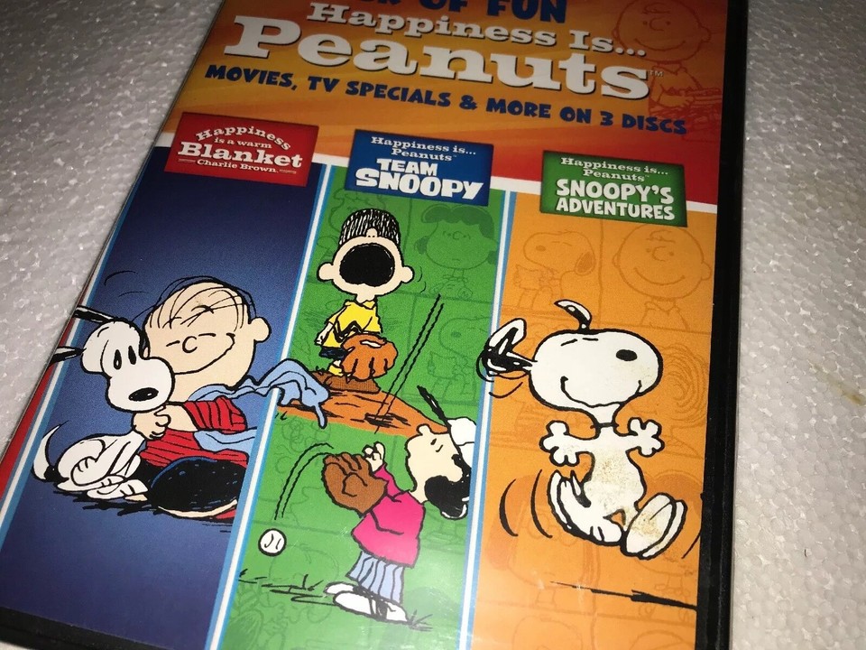 Happiness Is Peanuts: 3 Pack of Fun [New DVD] 3 Pack, Seal DVD Set 3 ...