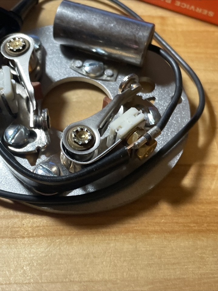 Ford Mustang 289 427 DUAL POINT DISTRIBUTOR PLATE KIT Points+ Autolite ...