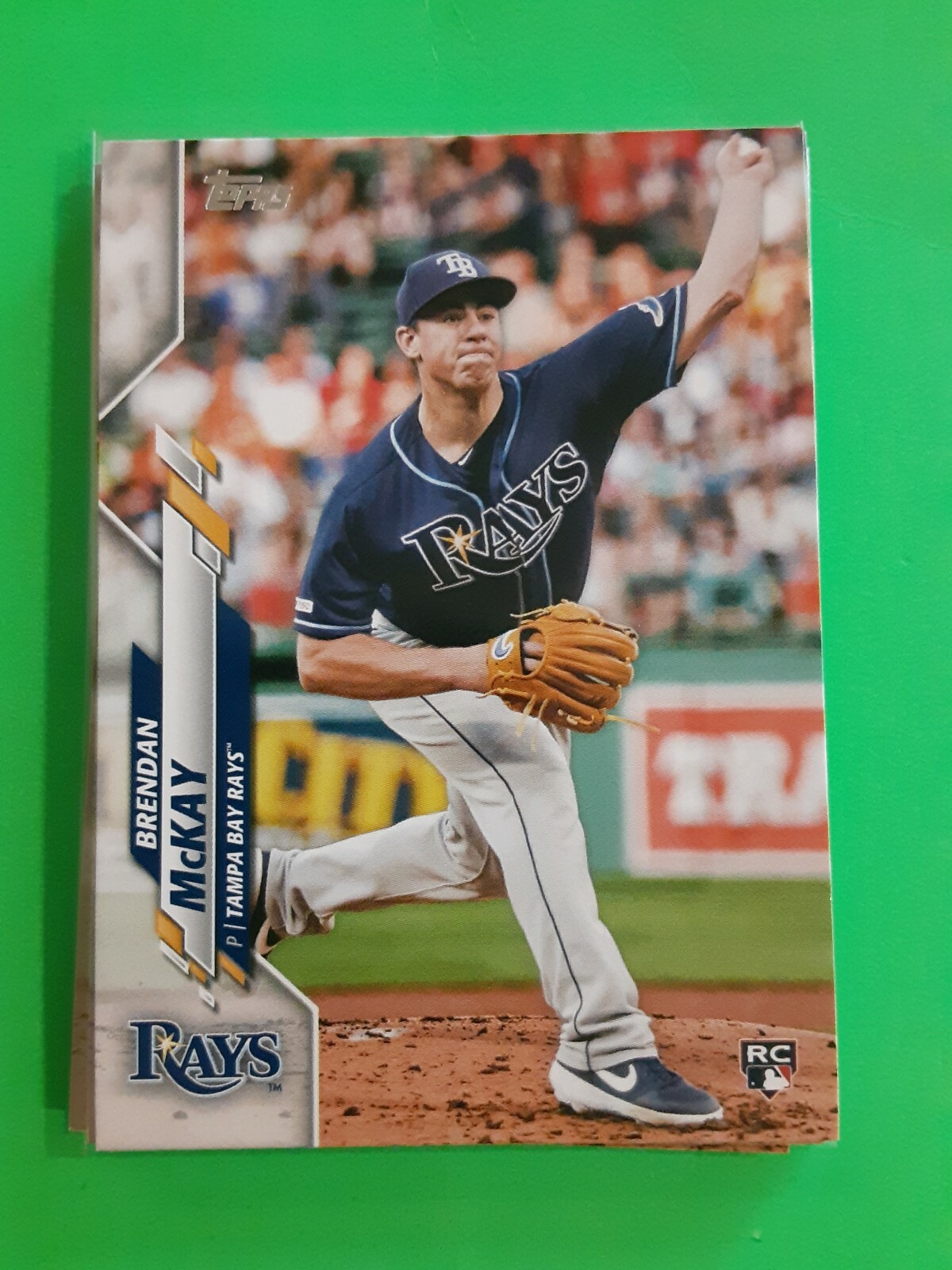 2020 TOPPS SERIES 1 BRENDAN McKAY #69 RAYS ROOKIE RC FREE SHIPPING | eBay