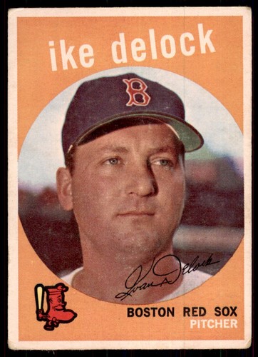 1959 Topps Ike Delock 102 Baseball Cards #437 | eBay