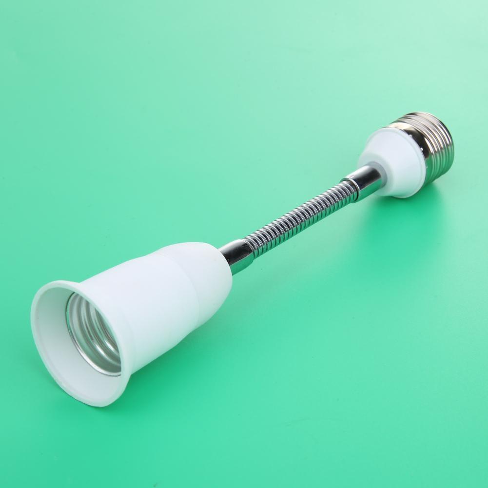 E27 LED Light Bulb Lamp Holder Flexible Extension Adapter Socket (30cm ...