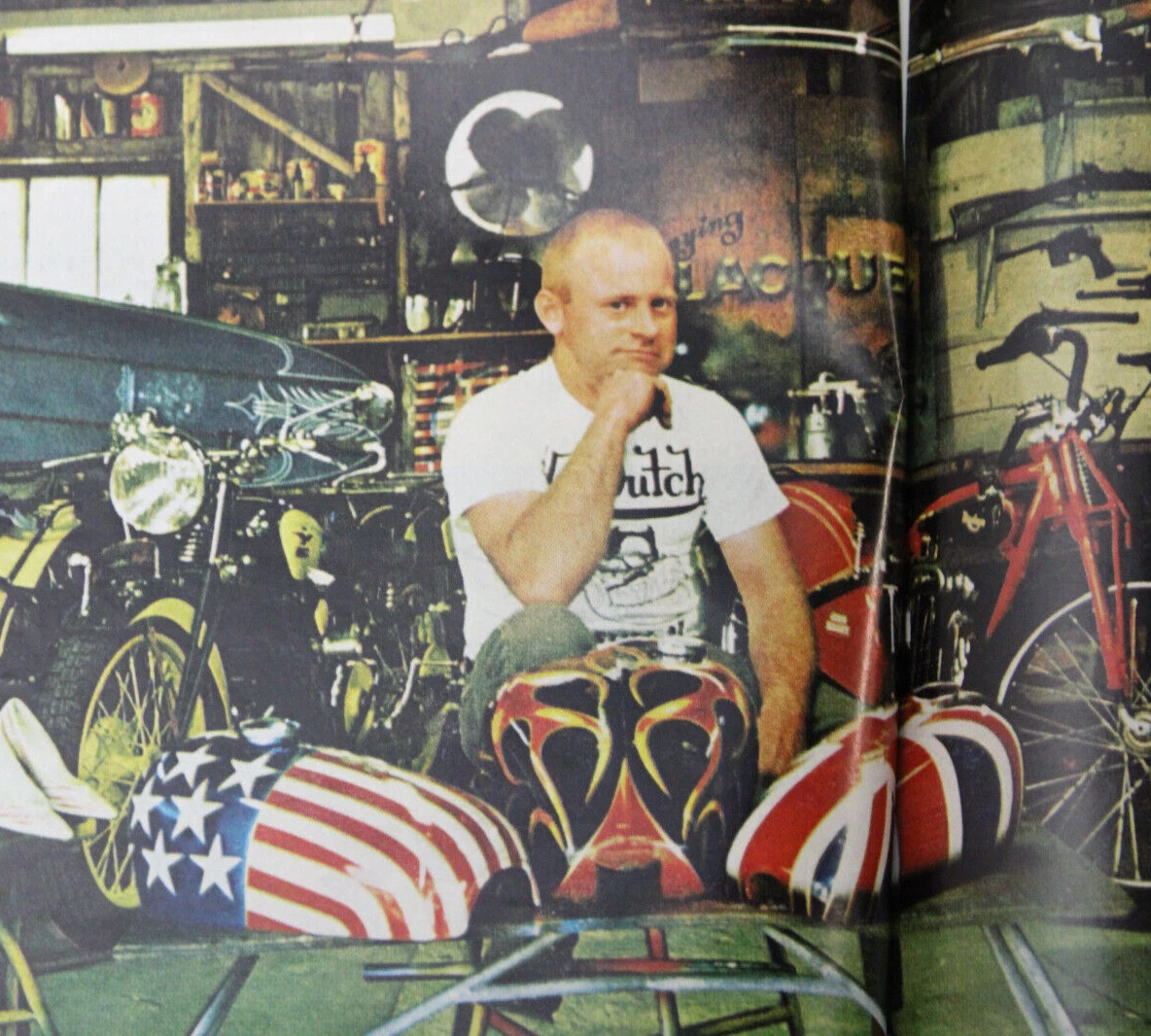 Old School Pinstriping Von Dutch Style