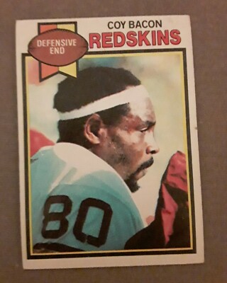 1979 Topps Coy Bacon football card #215. Washington Redskins. | eBay