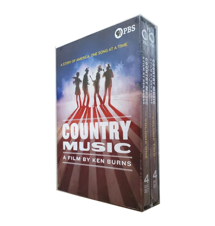 COUNTRY MUSIC A Film by Ken Burns PBS Story of America DVD 8-Disc Set ...