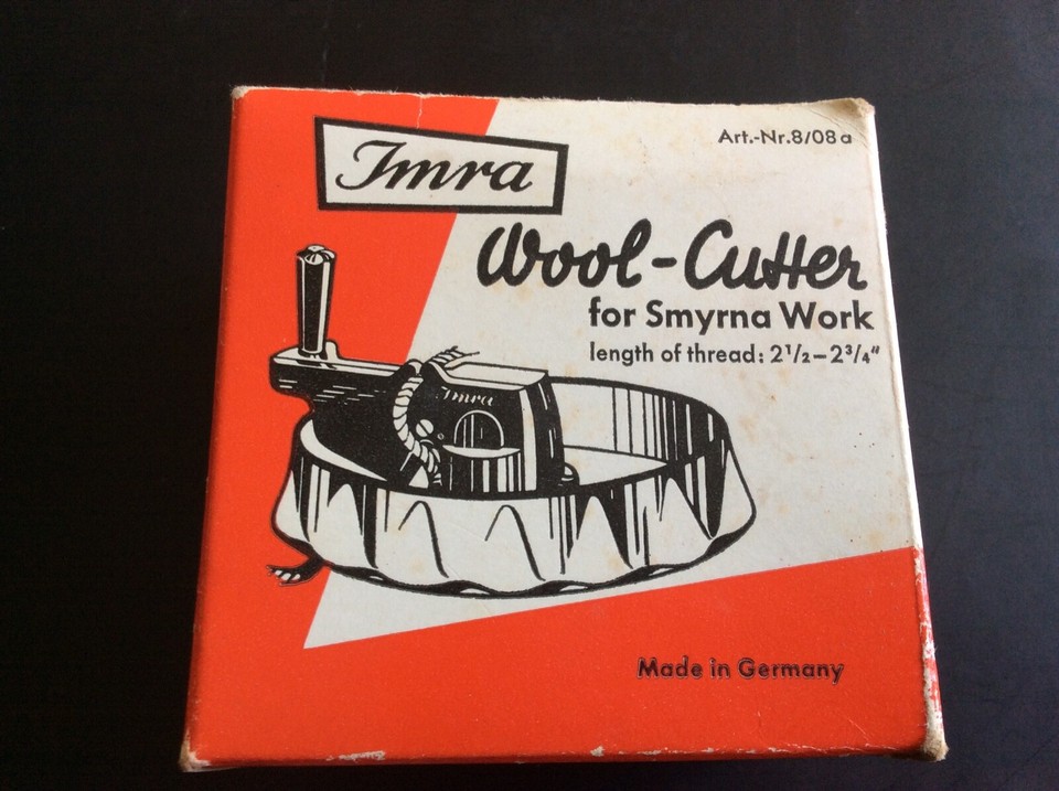 Imra Wool Cutter for Smyrna Work Vintage Germany | eBay