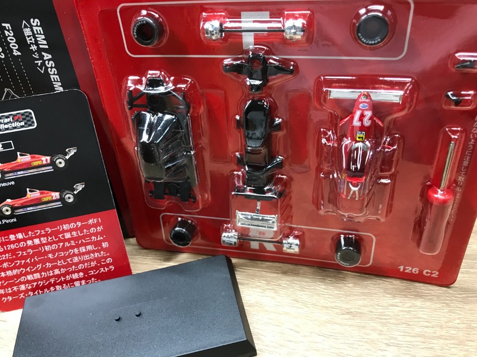 Kyosho - Ferrari Formula Collection - 126 C2 no.27 1982 F1 1/64 - Mini ...