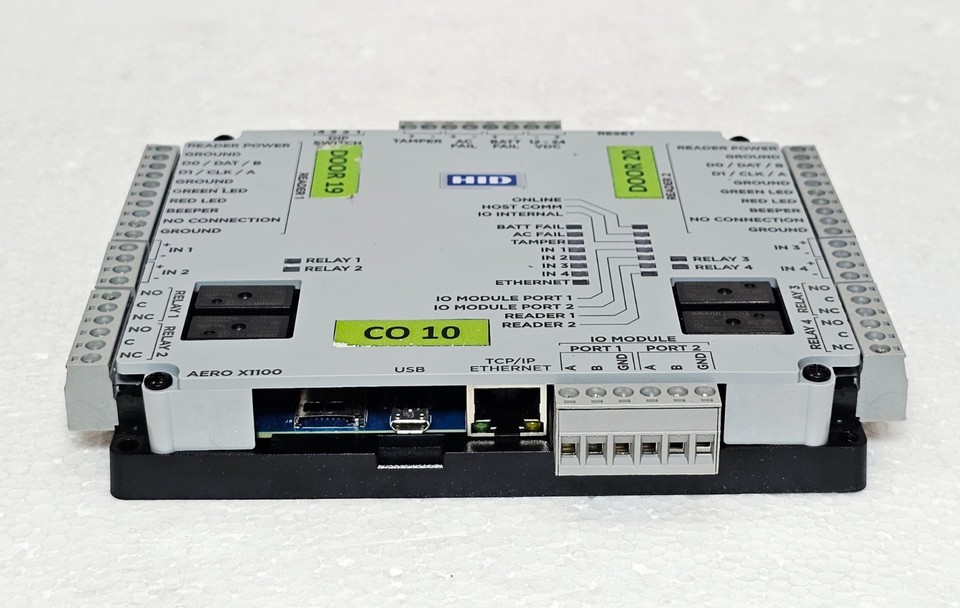 HID AERO X1100 INTELLIGENT CONTROLLER ACCESS CONTROL UNIT P/N: X1100A ...