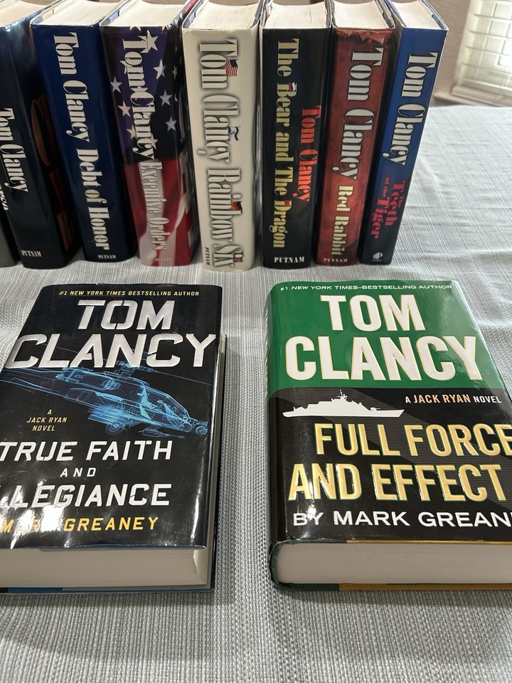 Tom Clancy book lot collection | eBay