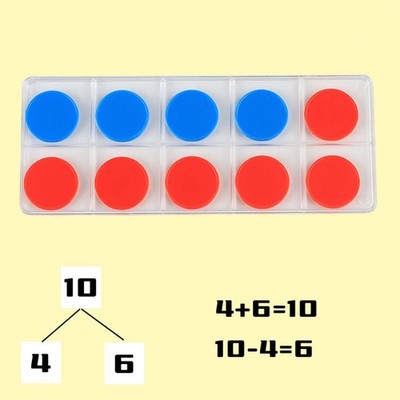 Ten Frame Classroom Set Maths Toys Counting Learning Toy Sensory Toys Counting | eBay Australia