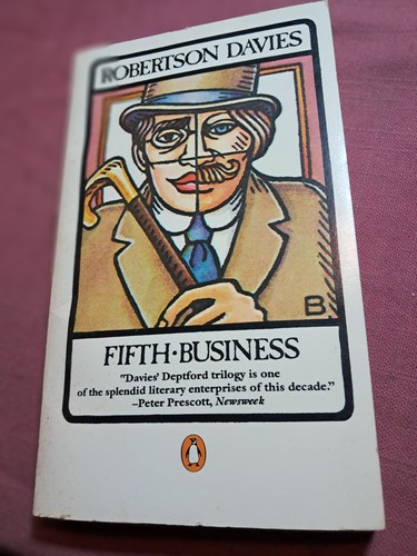 Robertson Davies Fifth Business Speculative Fiction Vintage Penguin ...
