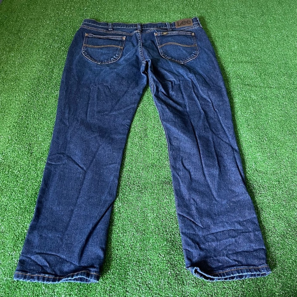 Lee Men's Legendary Tapered Leg Y2K Style Blue Simon Jeans Denim Pant ...