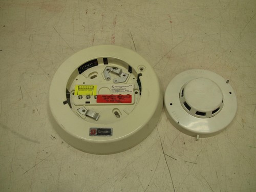 Simplex Fire Alarm 4098-9201 Photoelectric Smoke Detector With Base ...