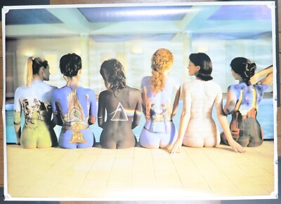Pink Floyd The Back Catalog Rare Oversized Poster 38x53 Nos Up40