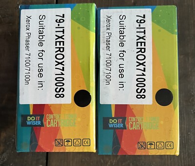 Xerox Phaser 7100/7100n - Black Do It Wiser Toner Cartridge Replacement ...