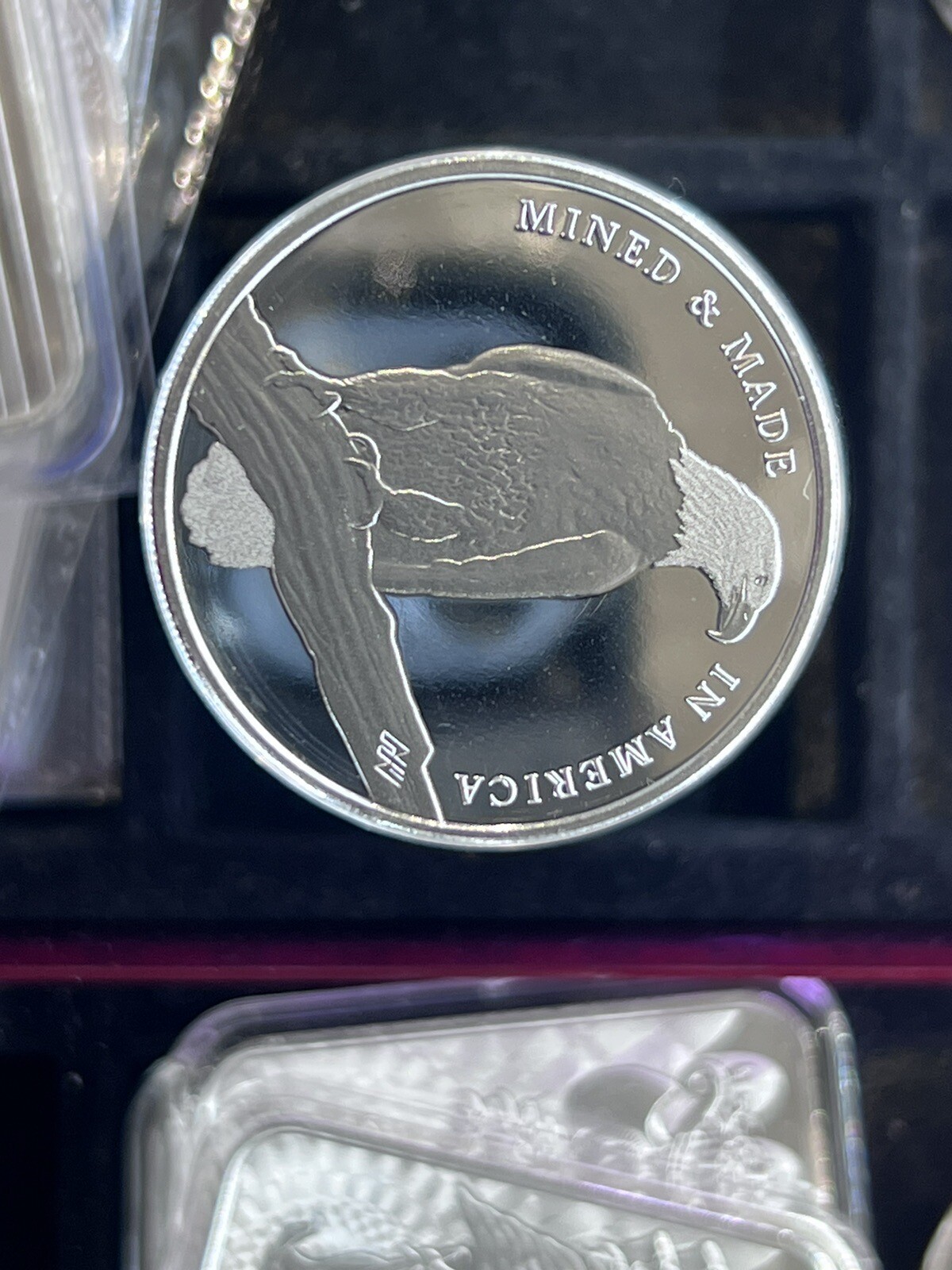 1 oz American Reserve Silver Round (Lot of 4) MADE IN USA .999 Silver ...