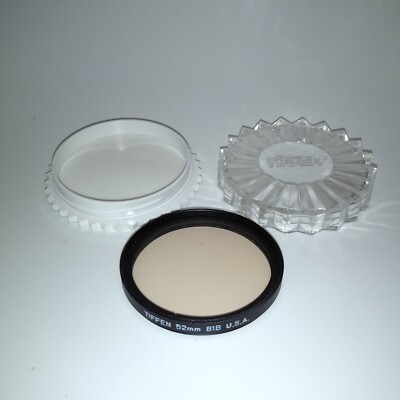 Tiffen 81B Light Balancing 52mm Glass Lens Filter with Original ...