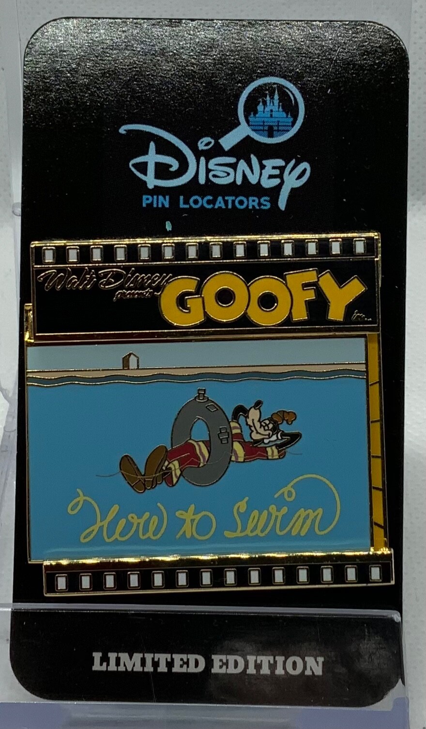 Disney Goofy How to Swim LE 300 pin AP | eBay