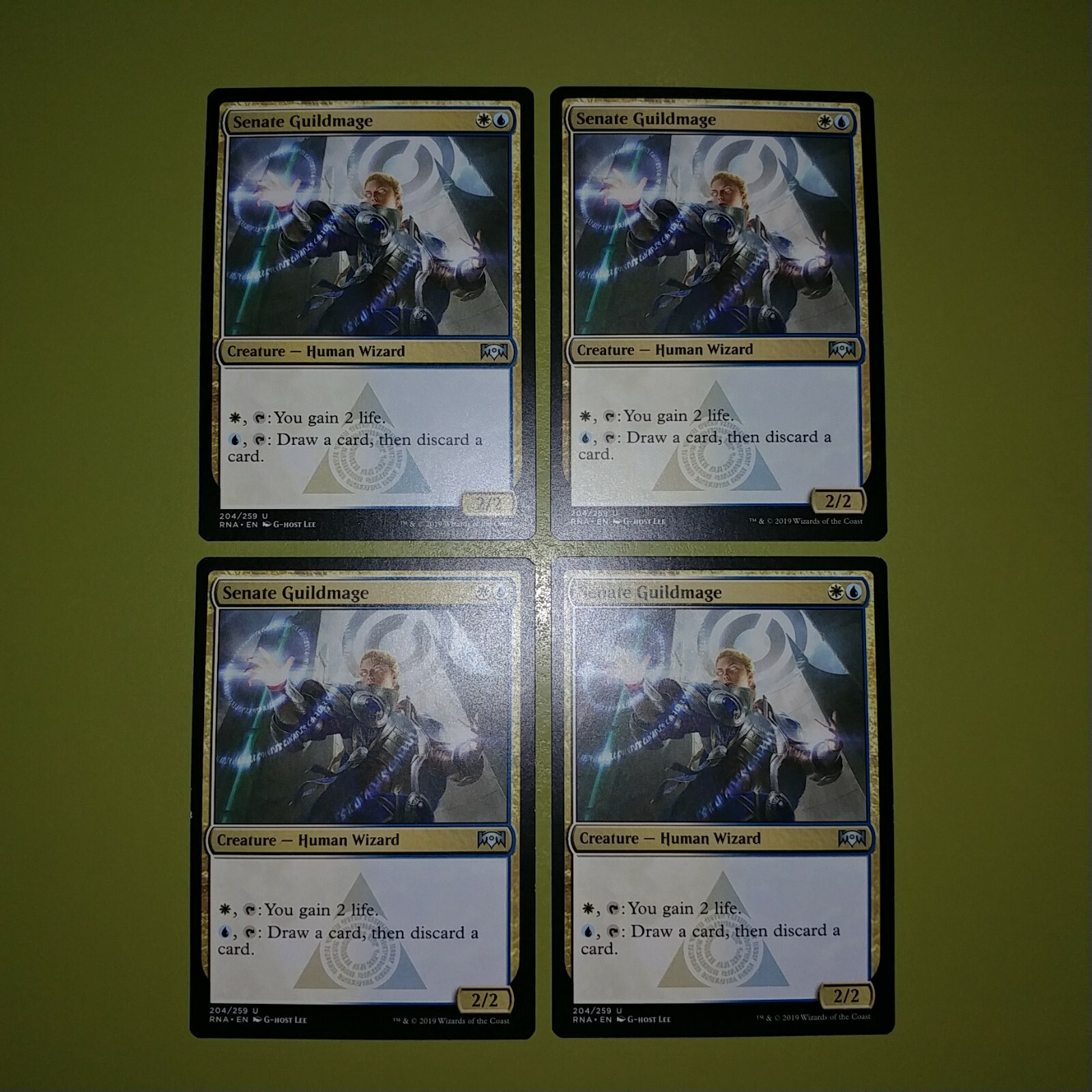 Senate Guildmage x4 Ravnica Allegiance 4x Magic the Gathering MTG | eBay