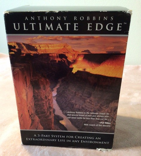 Anthony Tony Robbins ULTIMATE EDGE 3 Part System DVD CD Box Set | eBay