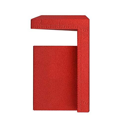 45 Degree Angle Marker Aluminum Alloy Pen Center Finder with Inch Scale ...