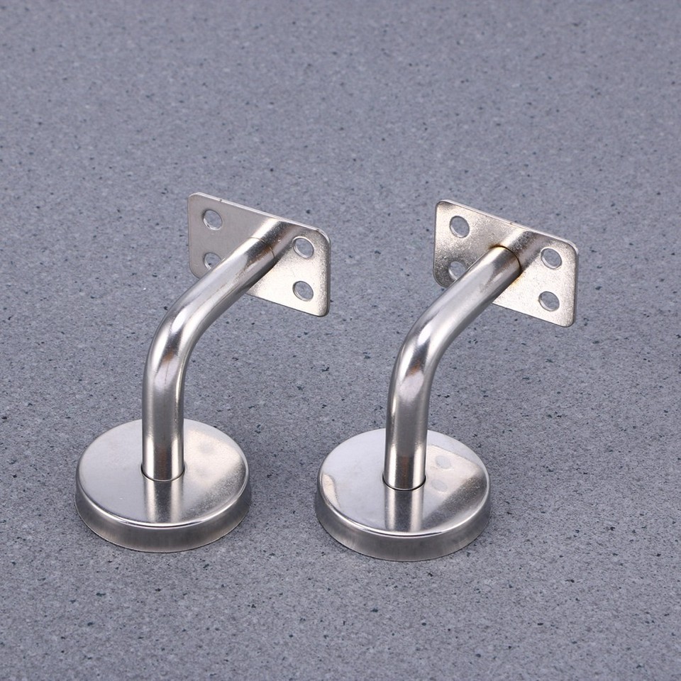 3 PCS Exterior Handrail Stainless Steel Support Bracket for Railing ...