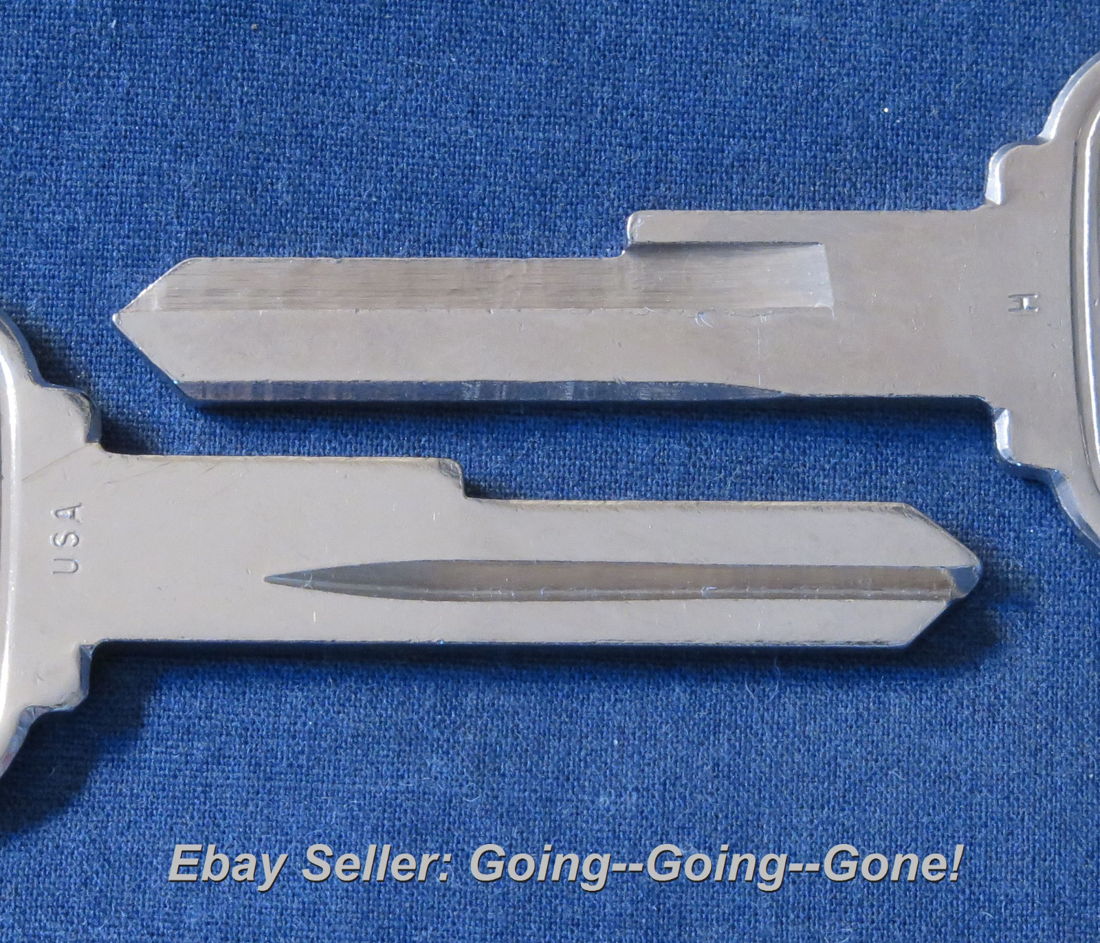 ORIGINAL HURD FORD MUSTANG PONY KEY BLANK TRUNK / GB 1964-1965 S1127MU ...