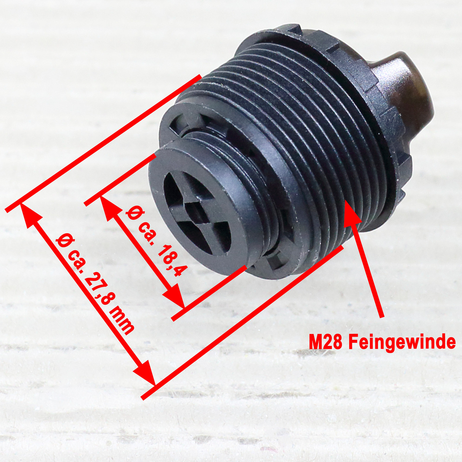 Suntour Einstellkappe FKE009-13 Gewinde M28x1.5 für SF11-XCR-LO ...