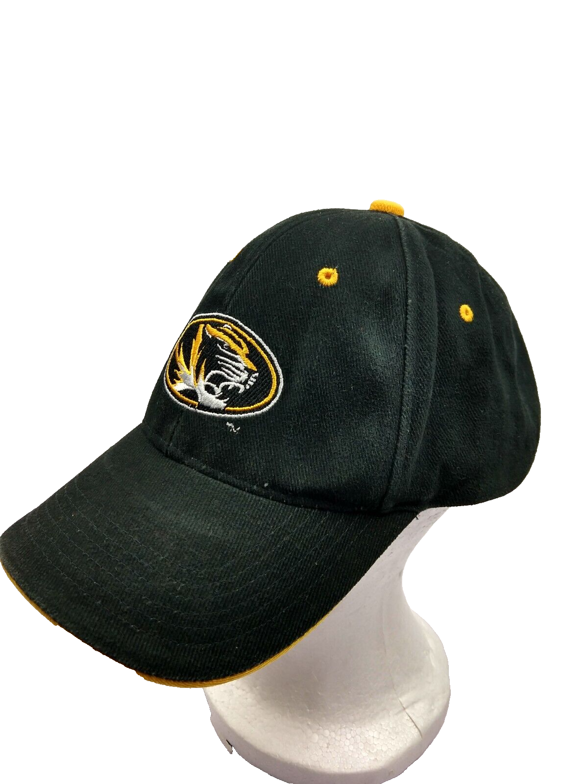 Mizzou Missouri Tigers Ball Cap Hat Strapback Baseball | eBay