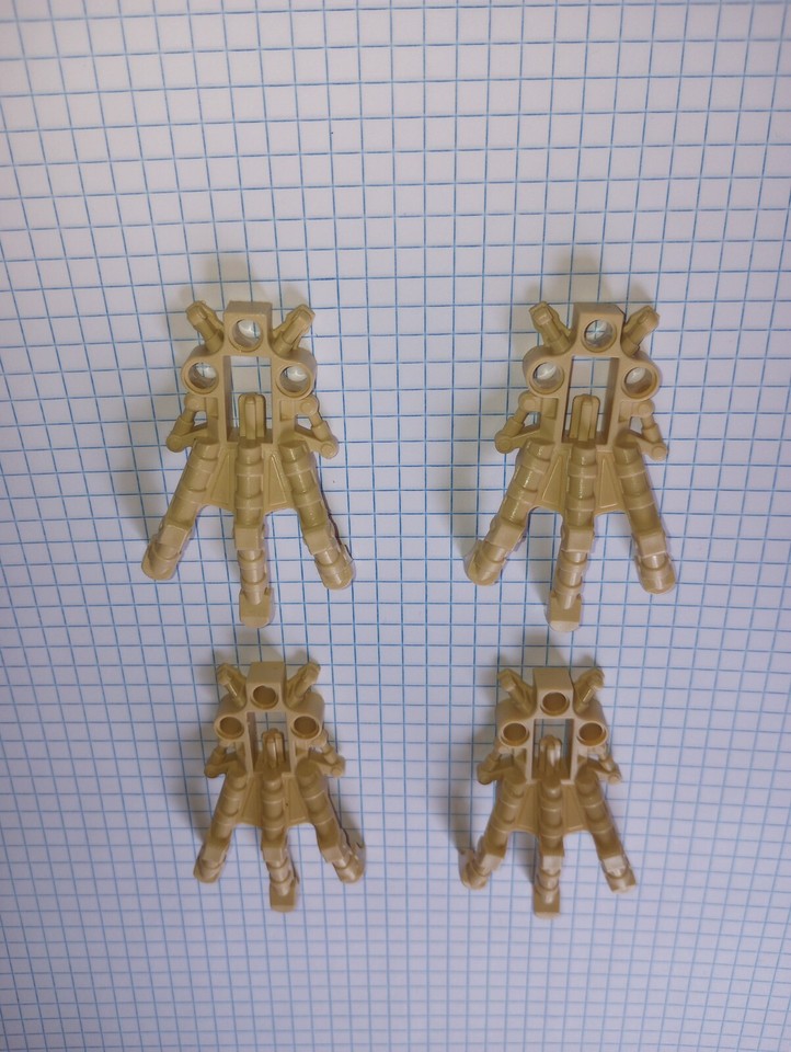 Four Bionicle Lego Foot Feet Tan pieces 53562 Piraka Claw Hand WYSIWYG ...