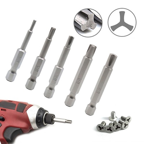 High Quality Screwdriver Bits Y Shaped Accessories For Bike 1/4Inch Hex ...