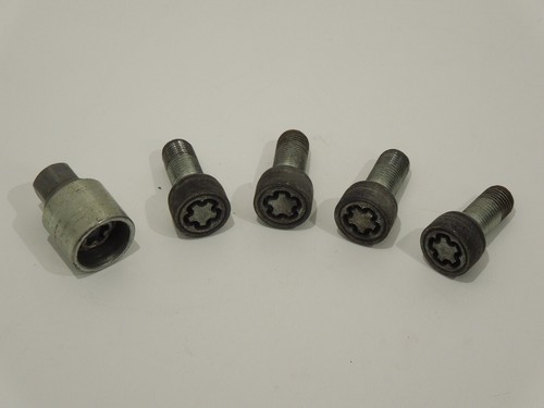 Audi A4 8W B9 Locking Wheel Nut Bolts And Key Code E 4F0698139C | eBay