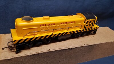 TRIANG R155 T.R YELLOW BO-BO DIESEL RS2 SWITCHER 5007 VERY GOOD, RUNS ...