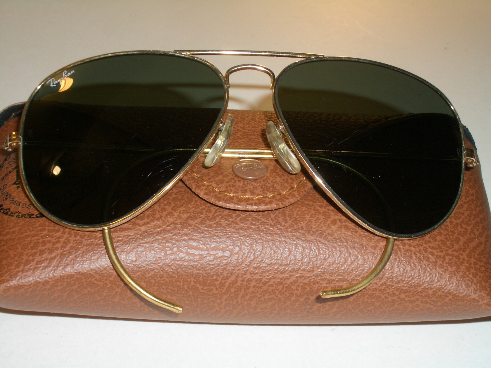 58MM B&L RAY BAN GP WRAPAROUNDs G15 UV GLASS LENS PILOT AVIATORS ...