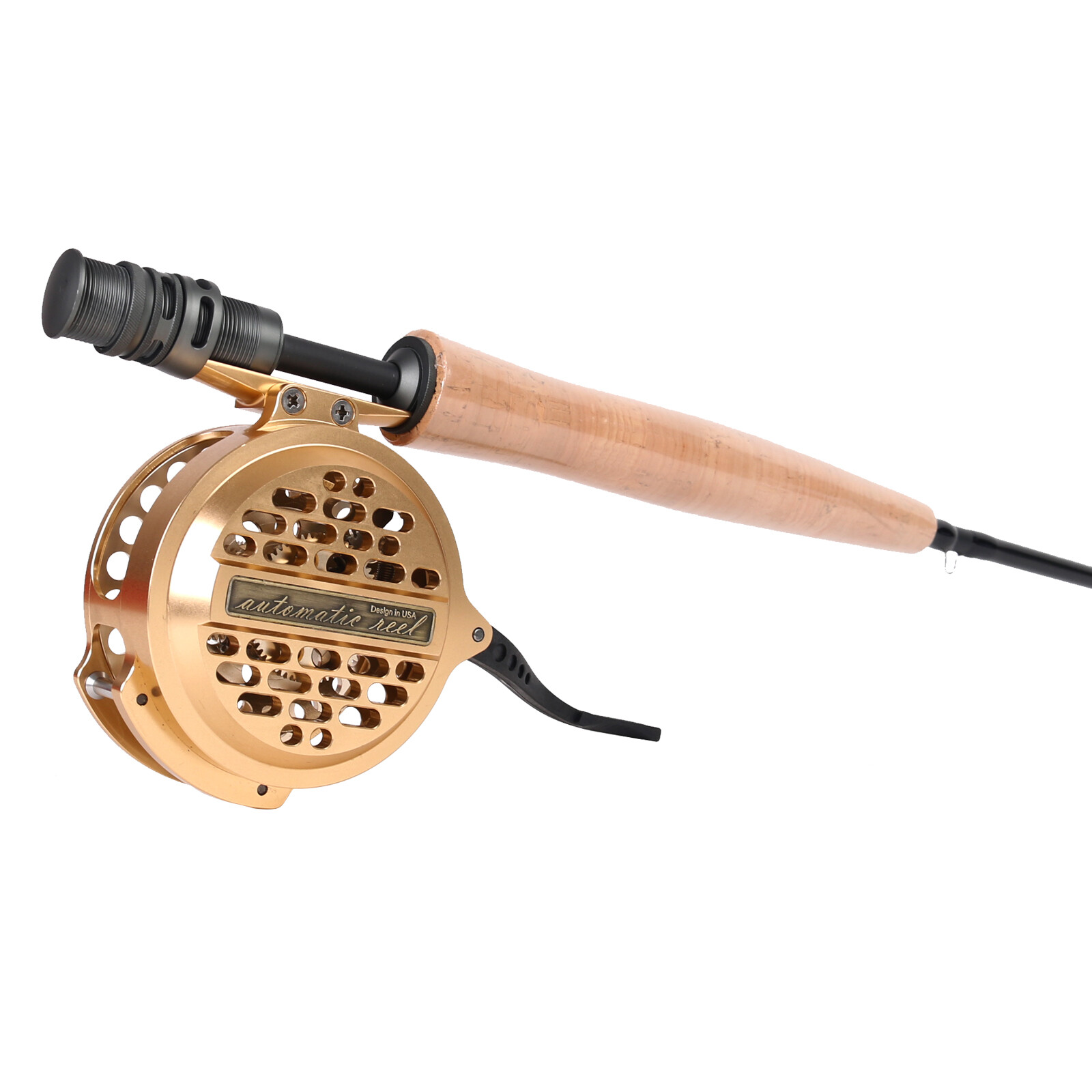 Maxcatch Automatic Fly Fishing Reel Super Light CNC-Machined Aluminum ...