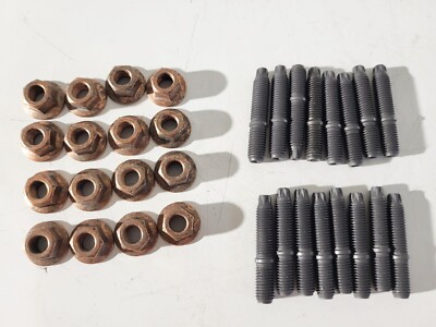 BMW ASA-stud bolt M7X39MM 11127593376 Hex nut 11721437202 16 + 16pcs | eBay