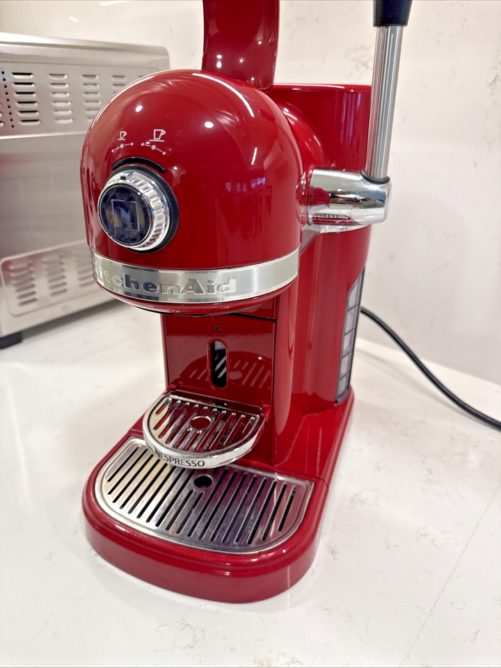 KitchenAid Nespresso KES0503CA Candy Apple Red Espresso Coffee Pod ...