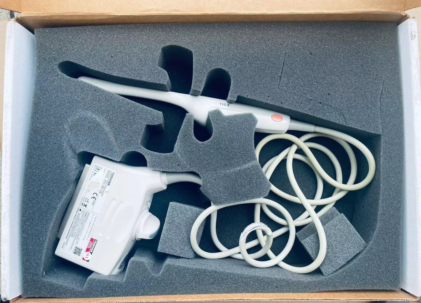 Toshiba Pvt-781vte 11c3 Endocavitary Transducer Ultrasound as Is for ...