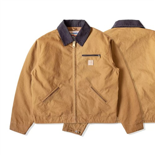 Red Tornado Vintage Duck Detroit Jacket Men Classic Workwear Coat Lined ...