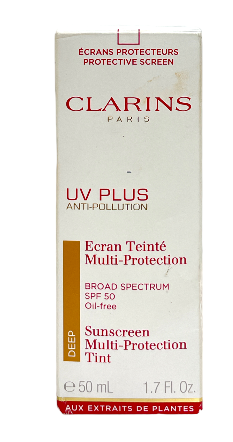 Clarins Sunscreen Multi-Protection Tint SPF50 (50mL / 1.7oz) NEW YOU ...