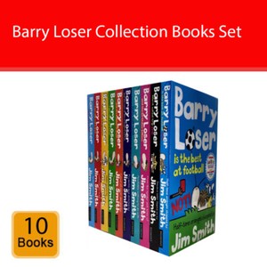 Barry Loser Series Collection Jim Smith 10 Books Set Pack worst school ...