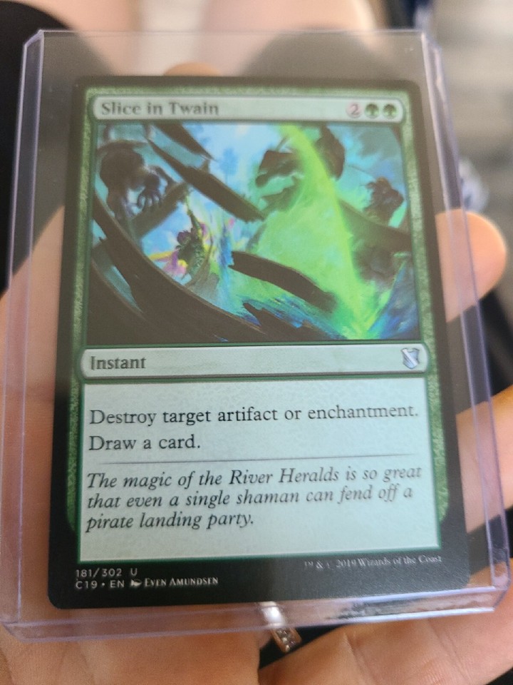 MTG C19 Slice in Twain 181/302 MINT Commander 2019 Free Shipping | eBay