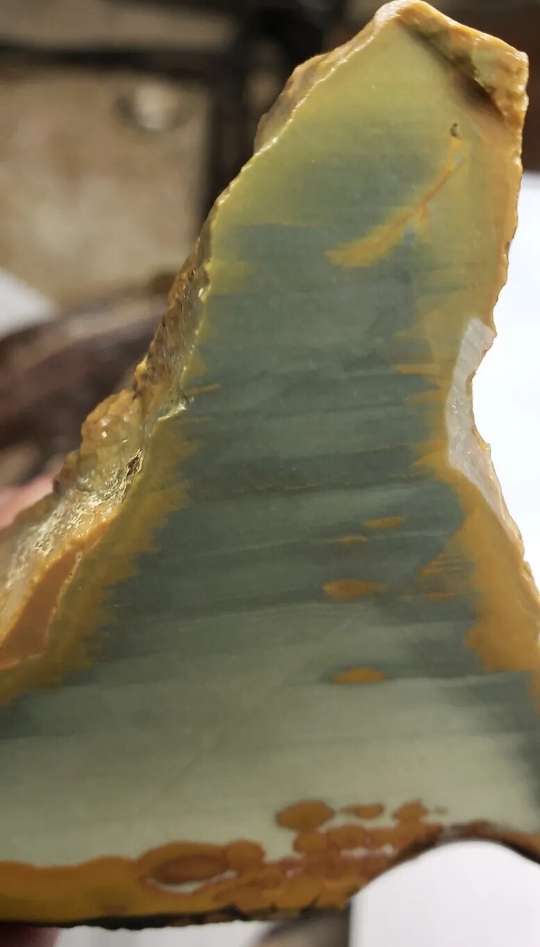 Original Owyhee Picture Jasper Beautiful Oregon Porcelain Jasper Slab ...