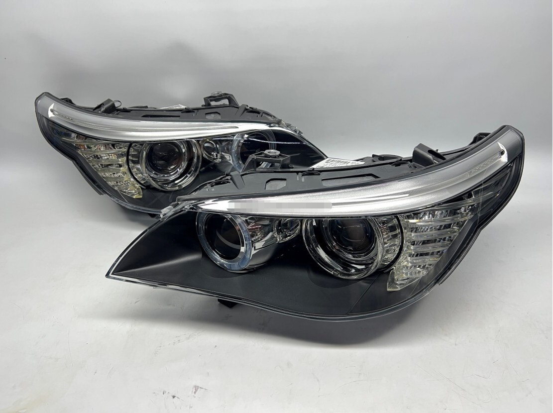 BMW 5 Series M5 E61 E60 left & Right 2pcs Xenon Headlights 2008-2010 ...