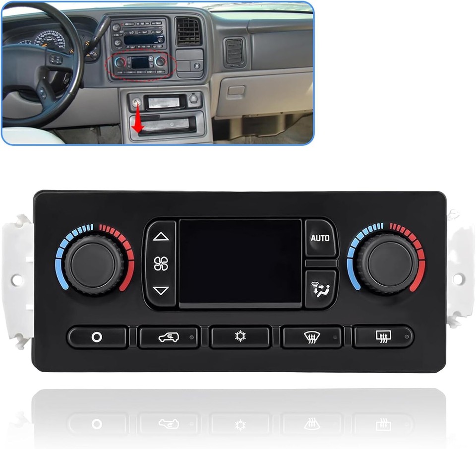 Ac Climate Control Module Improved 599-211XD For Chevy Gmc Silverado ...