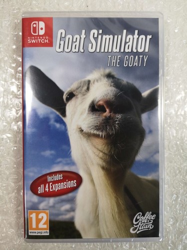 GOAT SIMULATOR : THE GOATY SWITCH UK NEW (GAME IN ENGLISH/FR/DE/ES/IT ...