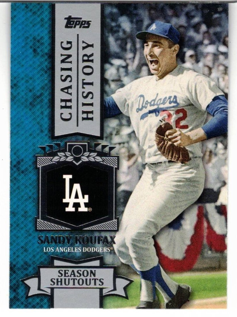 Sandy Koufax 2013 Topps Chasing History #CH69 | eBay
